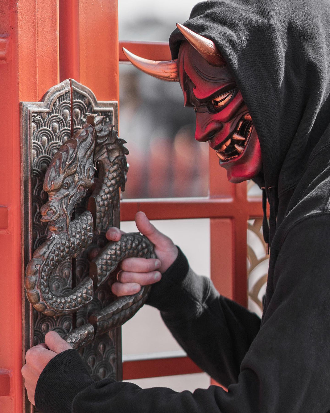 Handcrafted Hannya Japanese Irezumi Oni Resin Mask Unisex – IrezumiEmpire