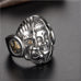 Good Evil Buddha Unisex Demon Ring - Silver Hypoallergenic Street ...